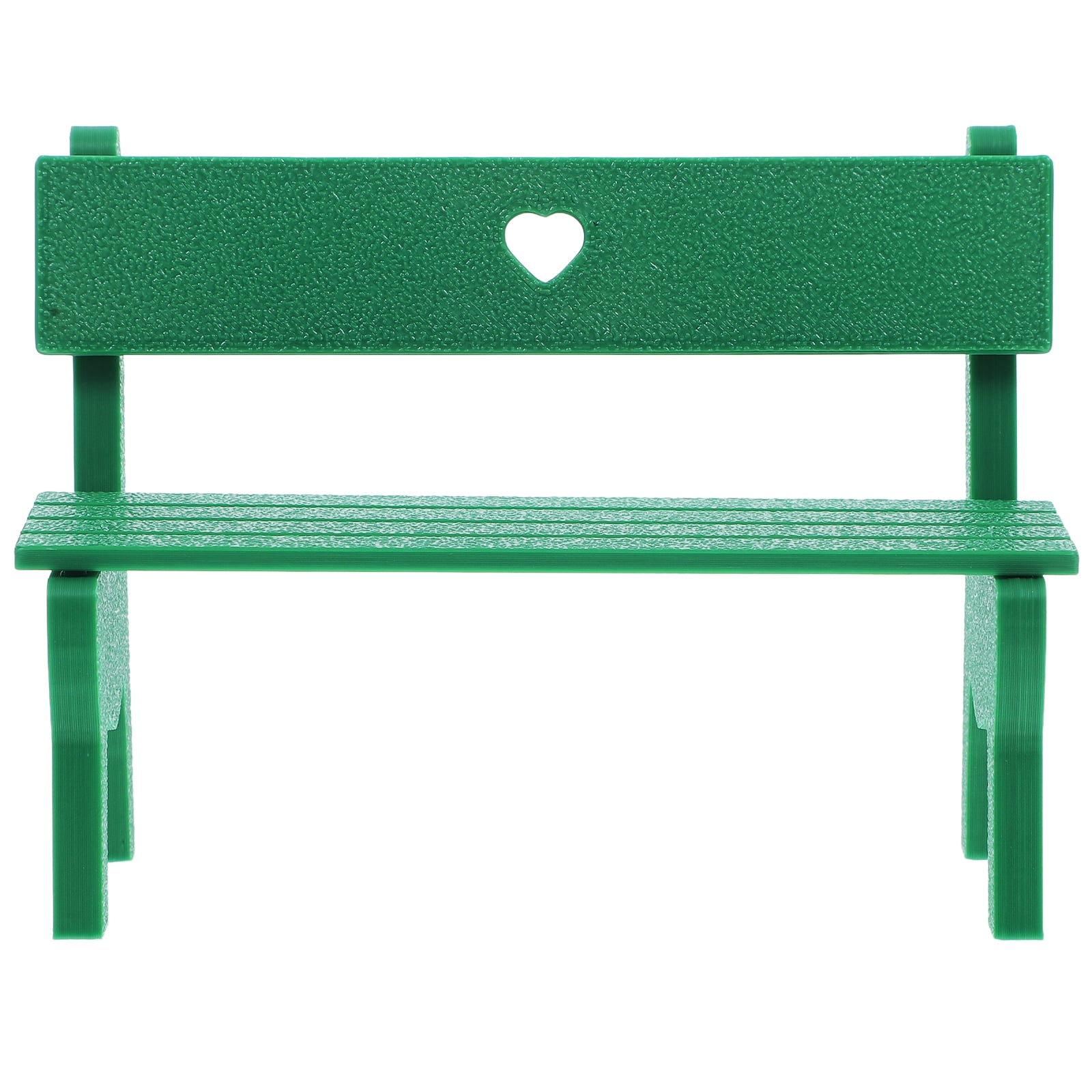 Lanytaeo Miniature Park Bench Model Mini Bench Micro Landscape Chair ...