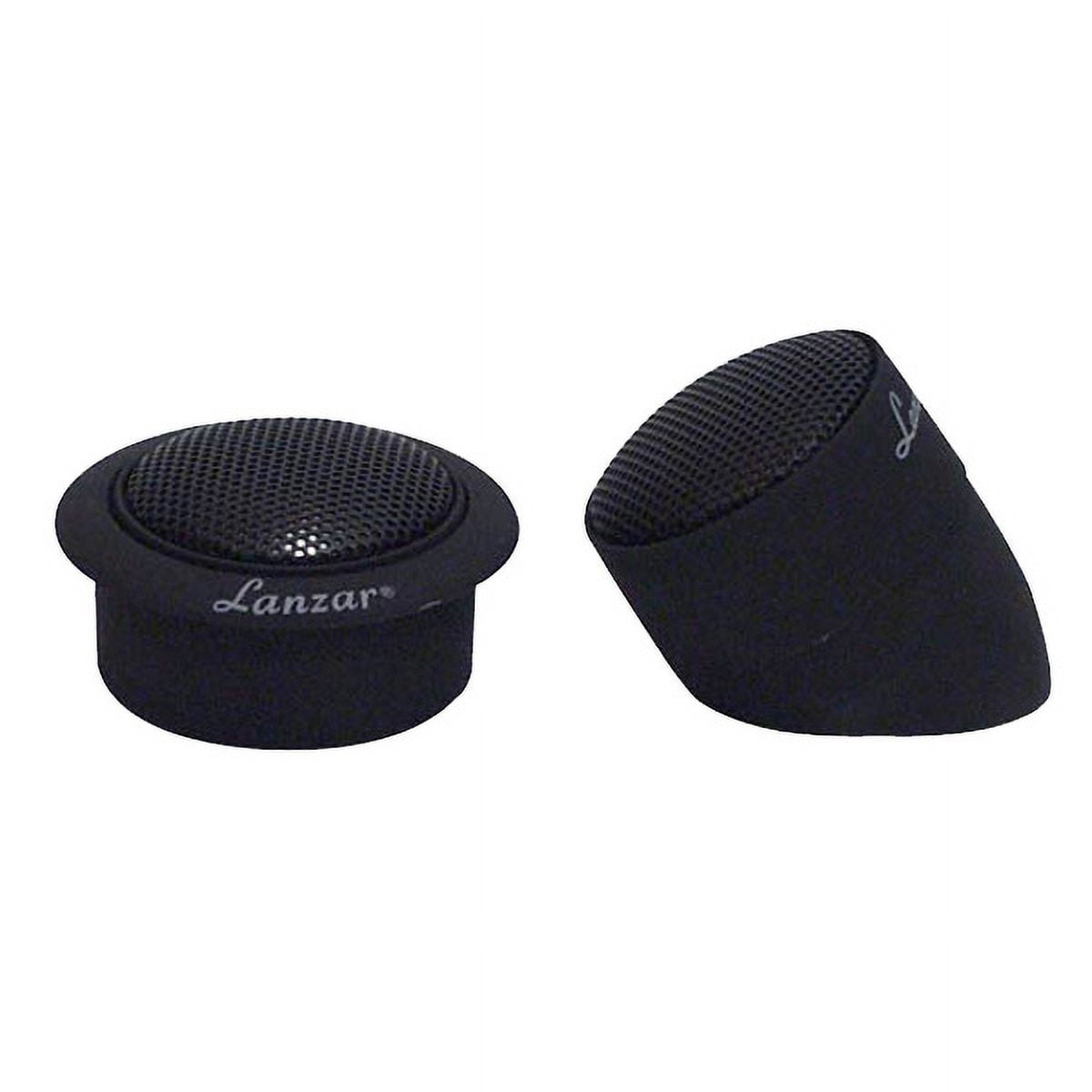 Lanzar 1" Titanium Dome Neodymium Flush, Surface or Angle Mount Tweeter ...
