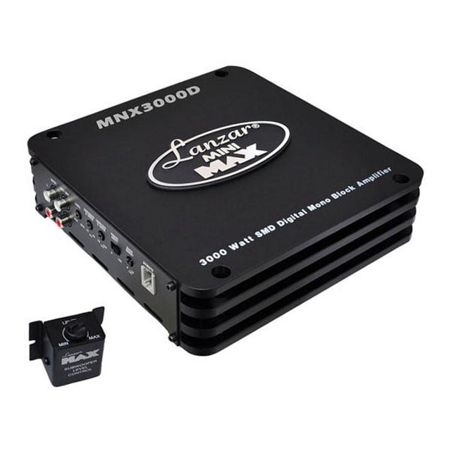 Lanzar 3000 Watt SMD Mini Mono Block Amplifier - Walmart.com