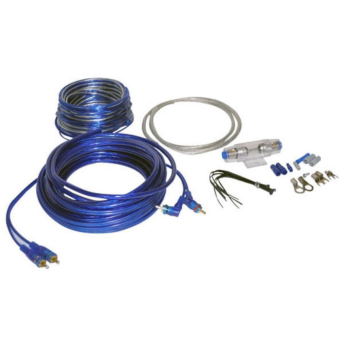 Lanzar Contaq 1000 Watt 8 Gauge Power Amp Kit - Walmart Business Supplies