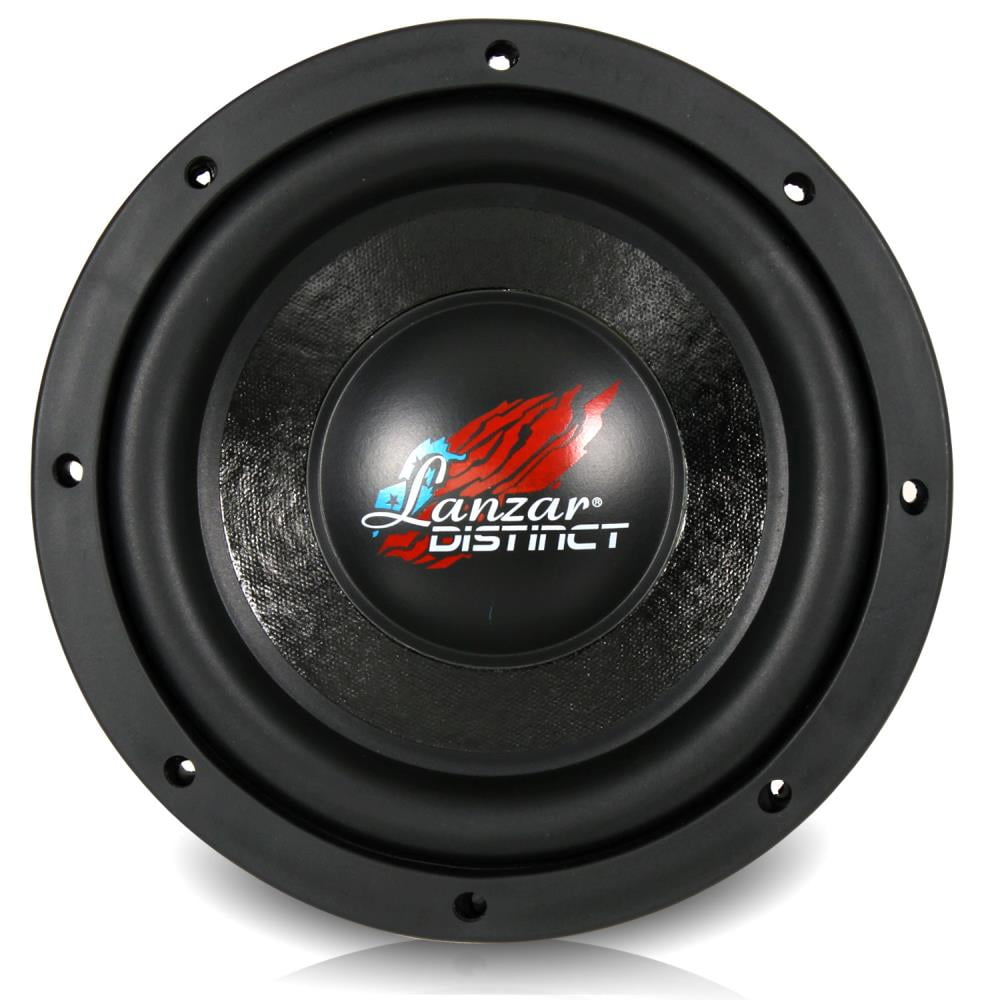 Lanzar Distinct Series High Power 800W 8 In Aluminum 4 Ohm Car Audio ...
