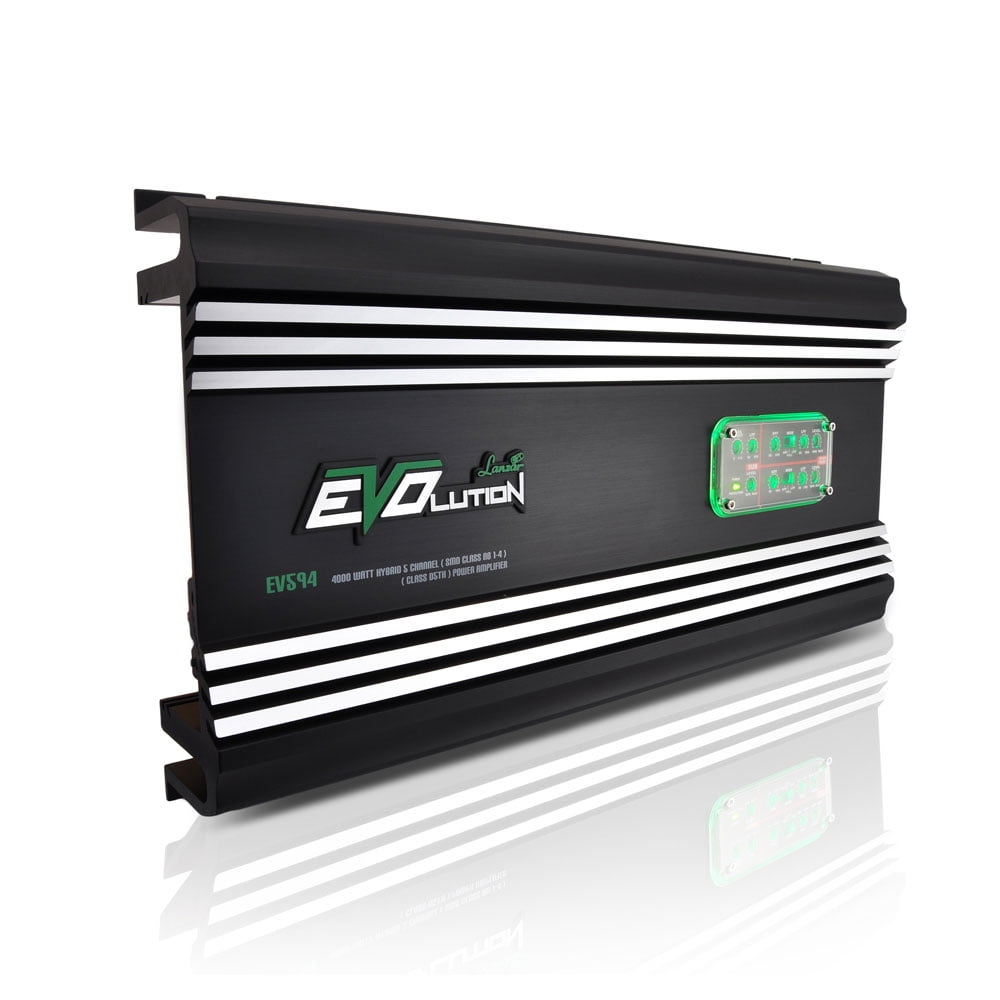 Lanzar Evolution EV594 4000 Watt 5 Channel Class AB D Car Audio Stereo ...