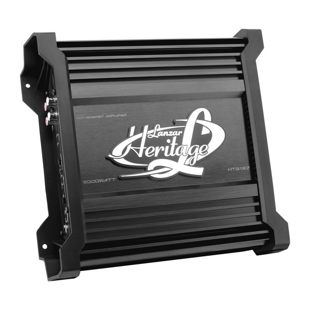 Lanzar HTG137 Heritage Series 2,000-Watt-Max Monoblock Class AB ...