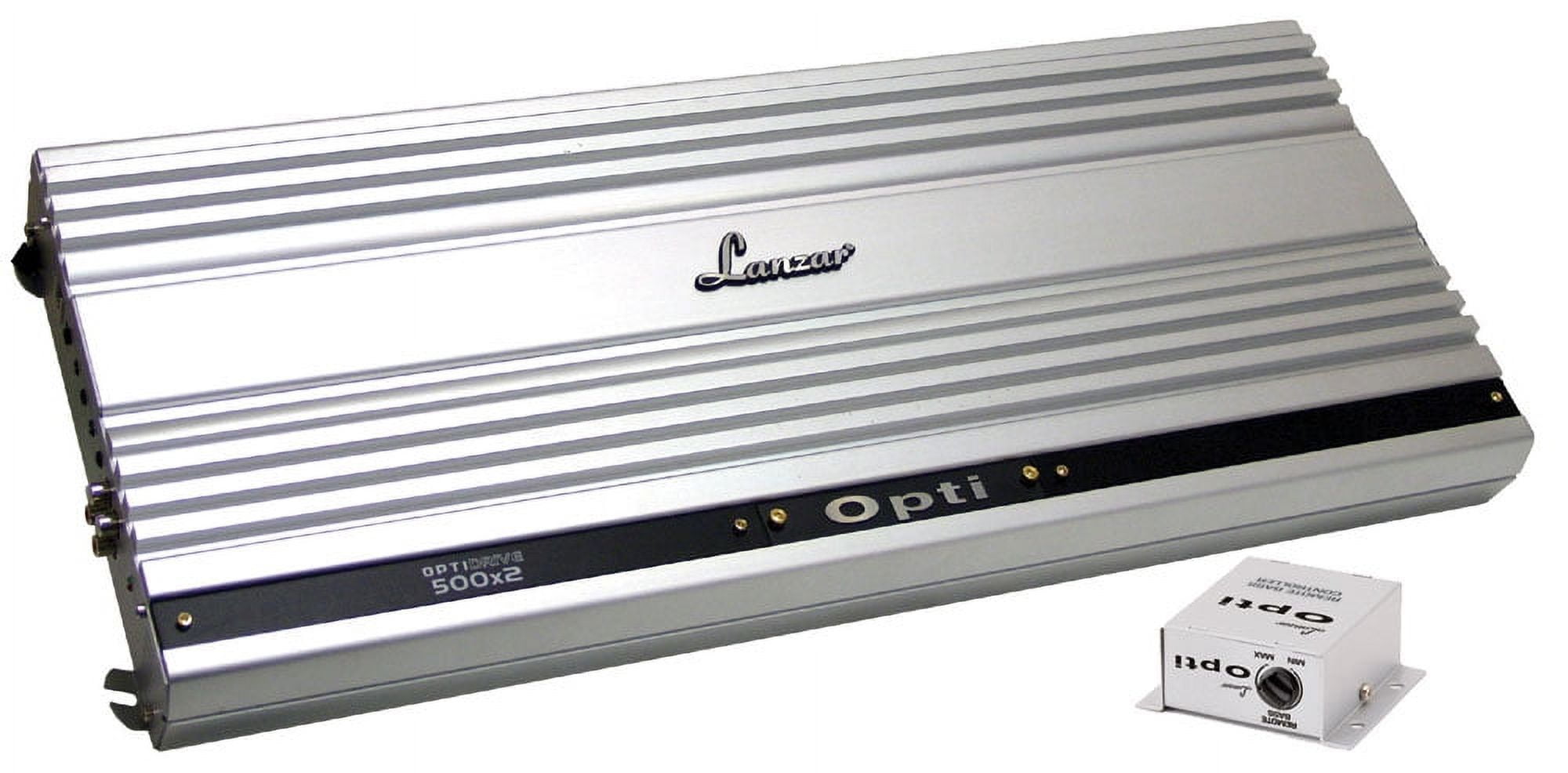 Lanzar OPTI500X2 Optidrive 2000W 2 Channel Competition Class Mosfet ...