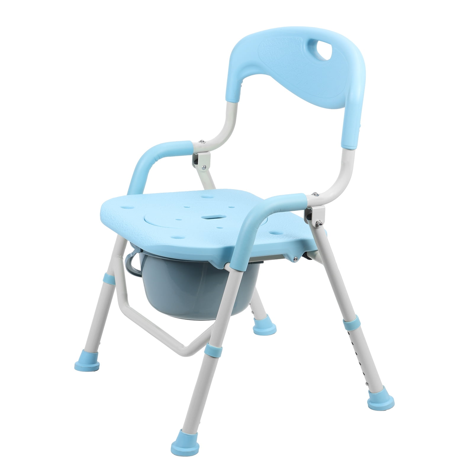 Lanzxjv 4-in-1 Heavy Duty Bedside Commode, Bathroom Medical Toilet ...