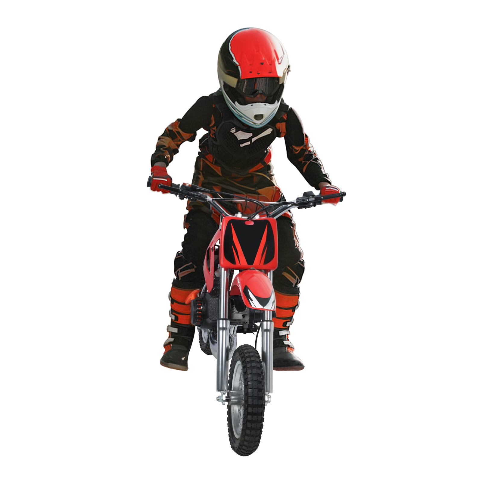 Lanzxjv 49cc 2-Stroke Kids Dirt Bike, Gas Power Motocross, Beach Off ...
