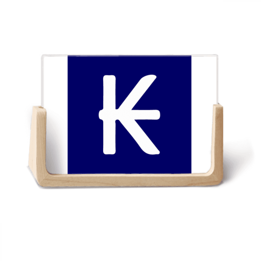 Lao Currency Symbol Kip LAK Photo Wooden Photo Frame Tabletop Display ...