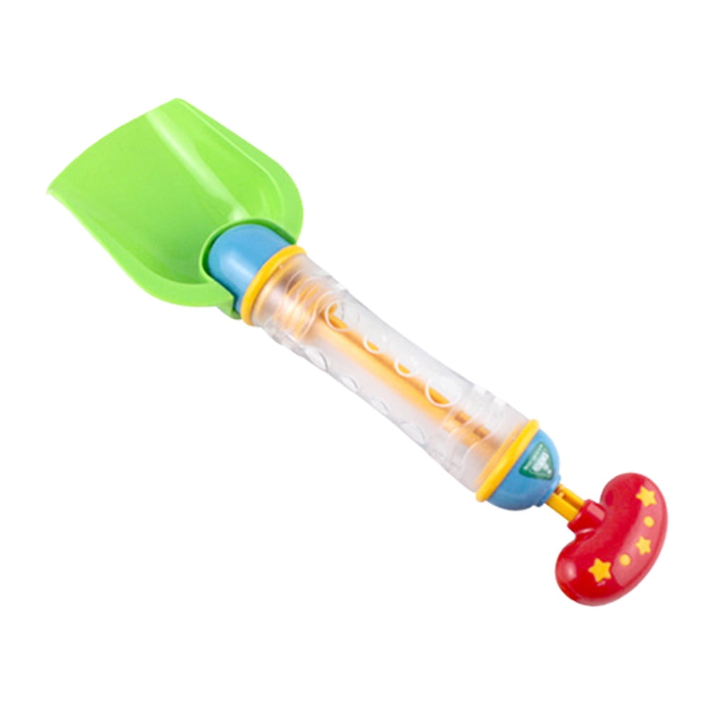 Laonim Bath toy Summer Beach Water Spray Digging Sand Shovel Rake Two ...