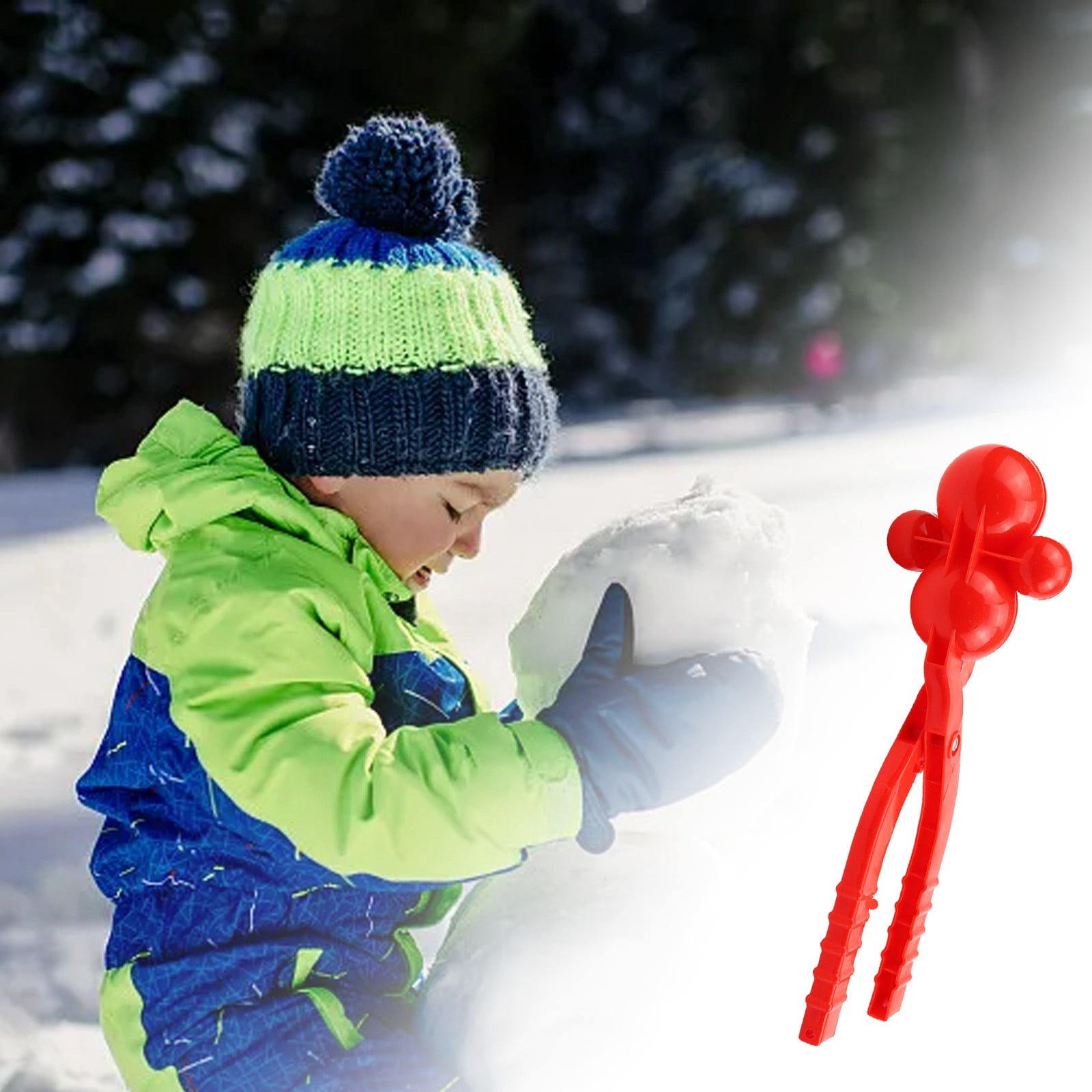 Laonim Outdoor Toys Kids Snowball Maker Four Snowball Fight Snowball ...
