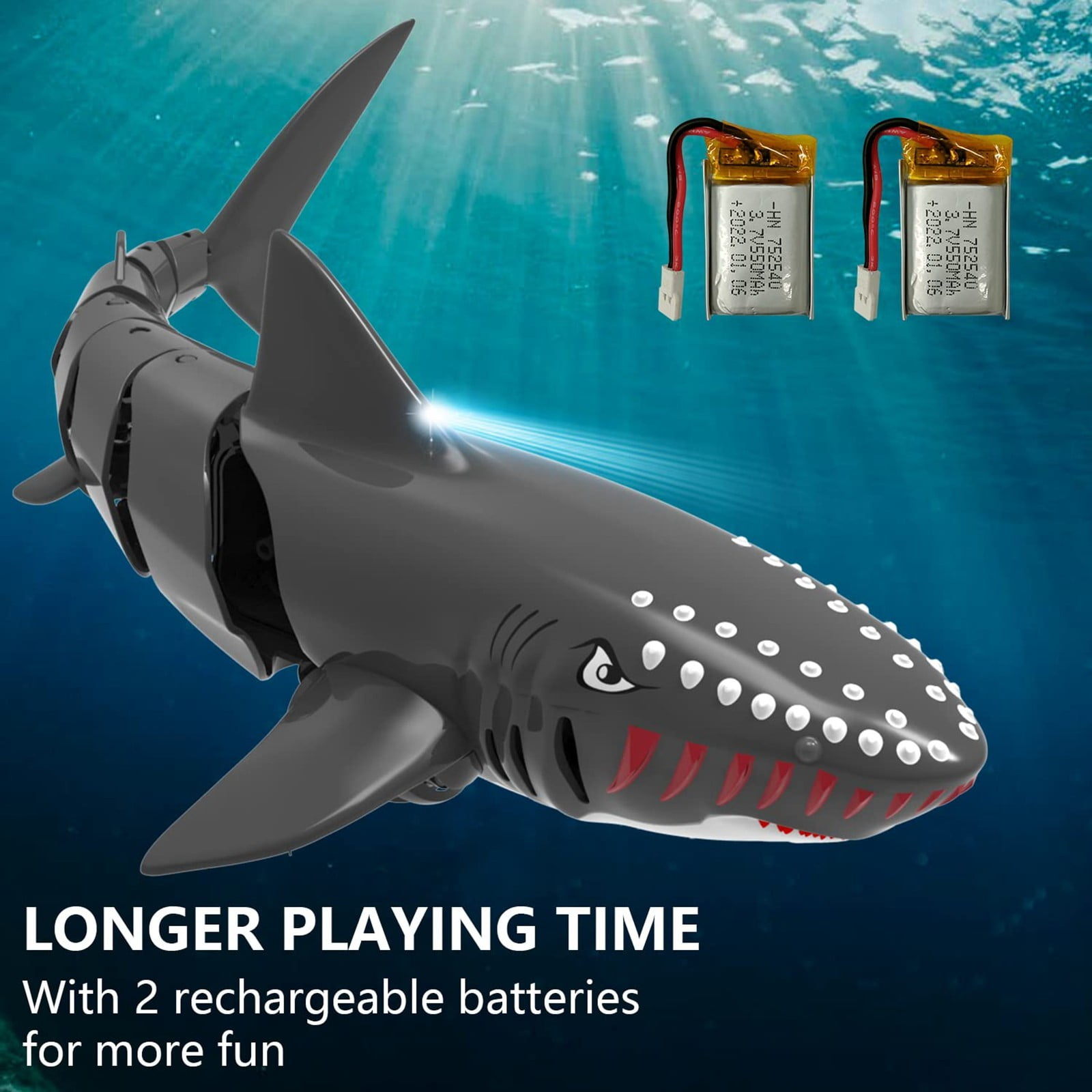 Laonim Outdoor Toys Underwater Animal Toys Upgraded Remote Control ...