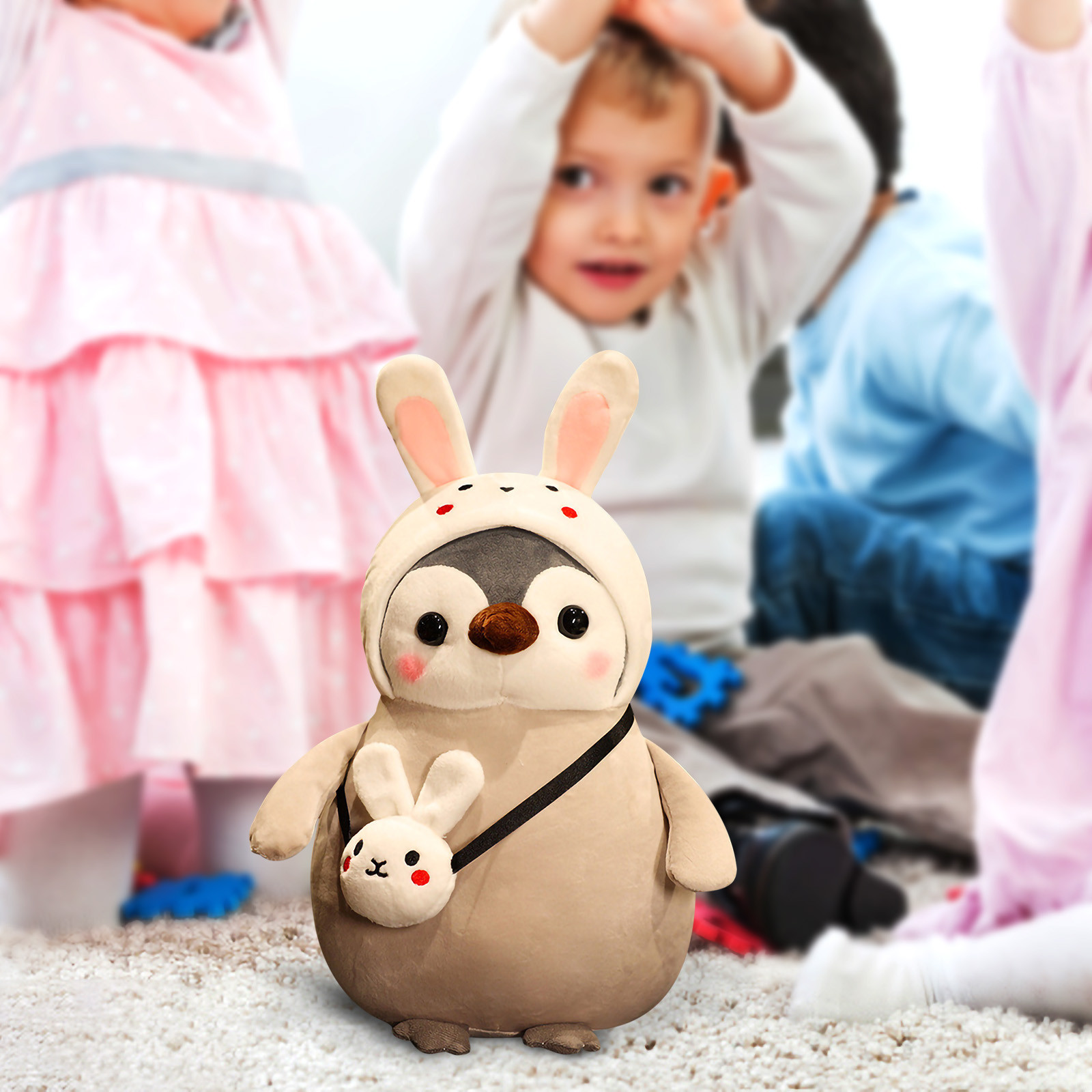 Laonim Plush toy 25cm Penguin Doll Children's Plush Toys Baby Soothing ...