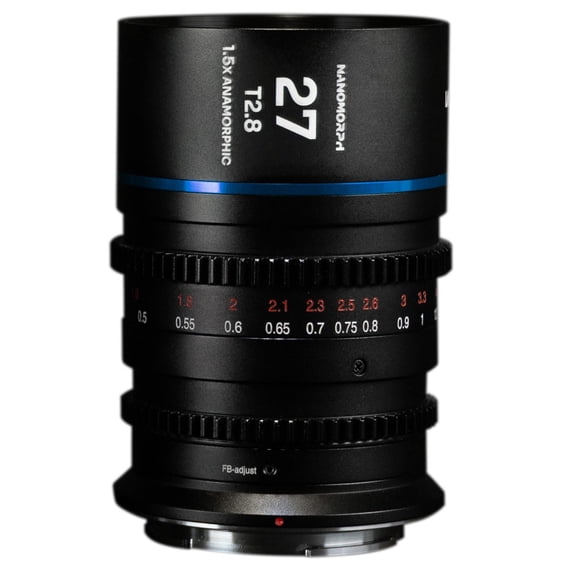 Venus Laowa Nanomorph 27mm T2.8 1.5x S35 Anamorphic Lens for Sony E ...