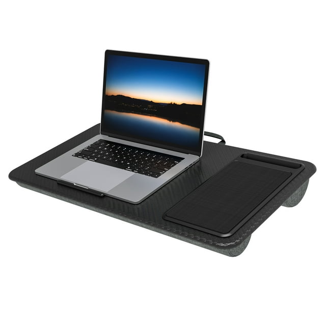 Lap Desk 21.1"x12", Portable Lap Desk for Laptop, Laptop Lap Pad with ...