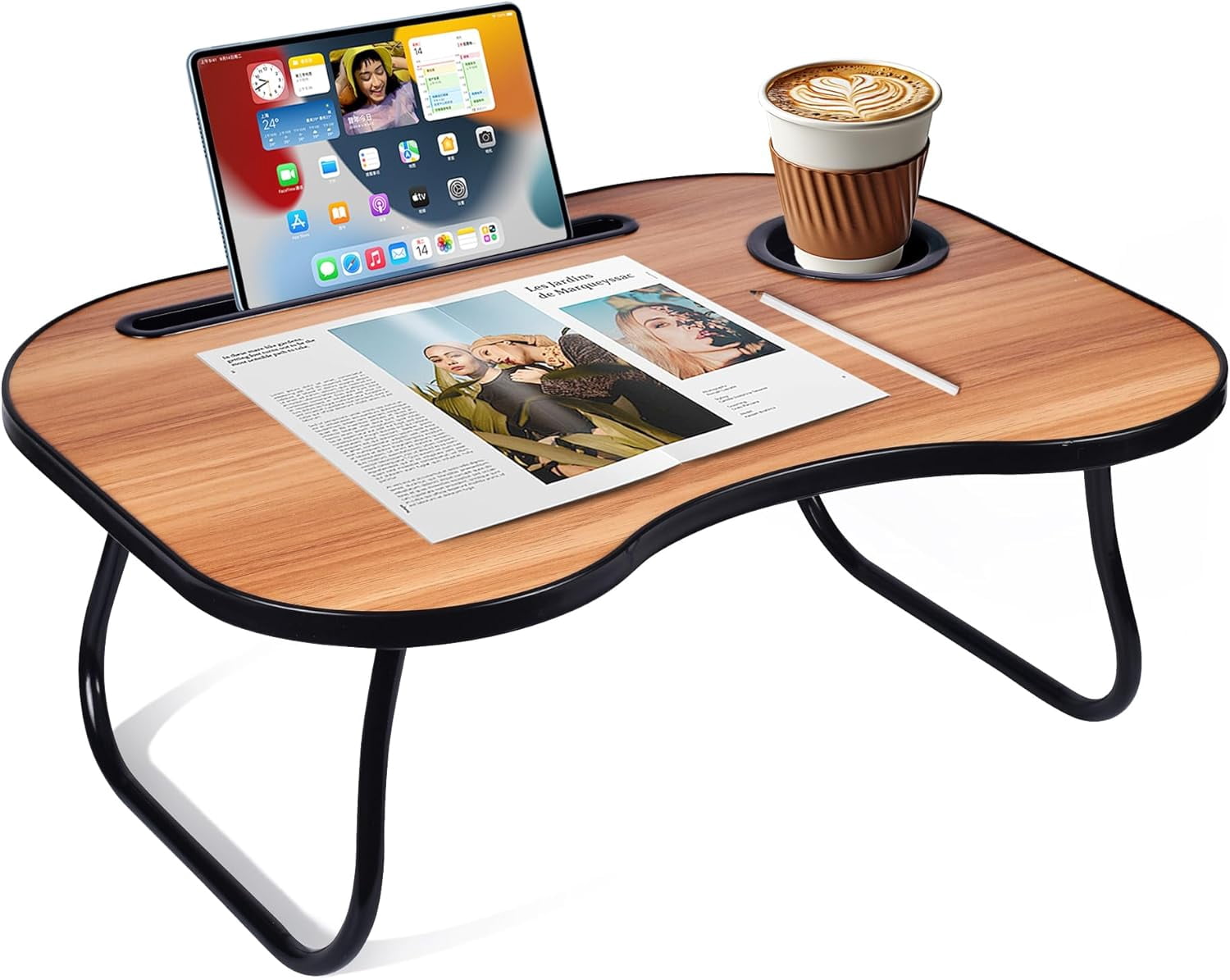 Lap Desk for Laptop Bed Trays for Eating and Laptops Breakfast in Bed ...