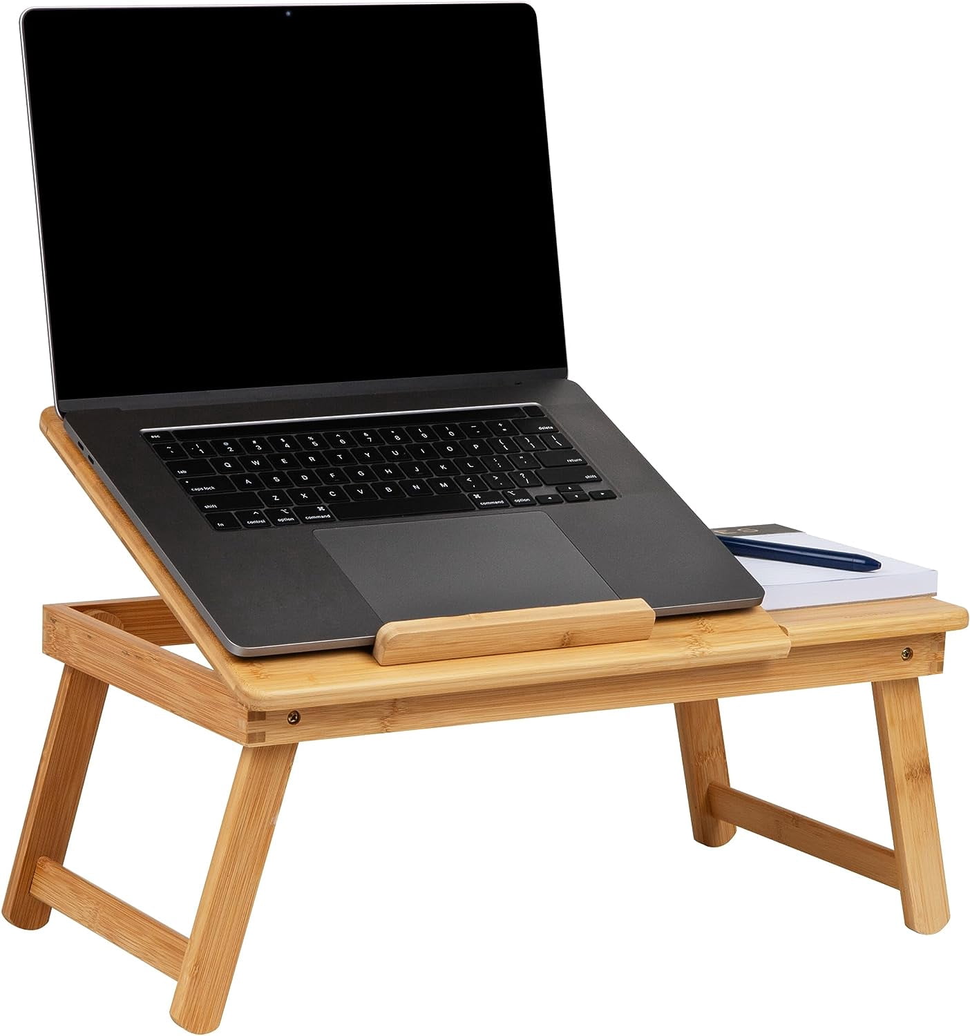 Lap Desk Laptop Stand with Folding Legs for Bed Dorm Room and Home ...