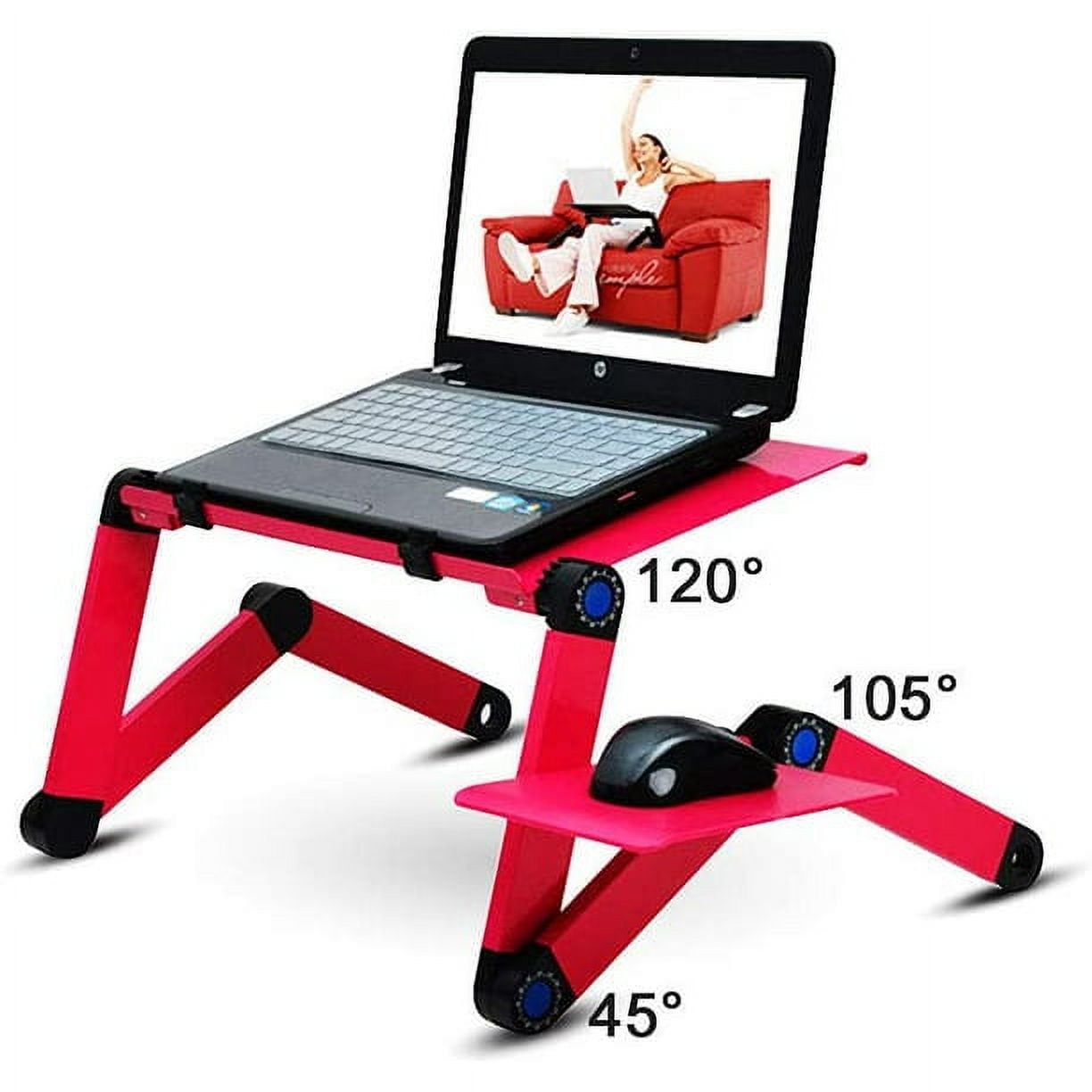 Lap Desks,18.89" Foldable Laptop Stand for Desk , with Cooling Vents ...