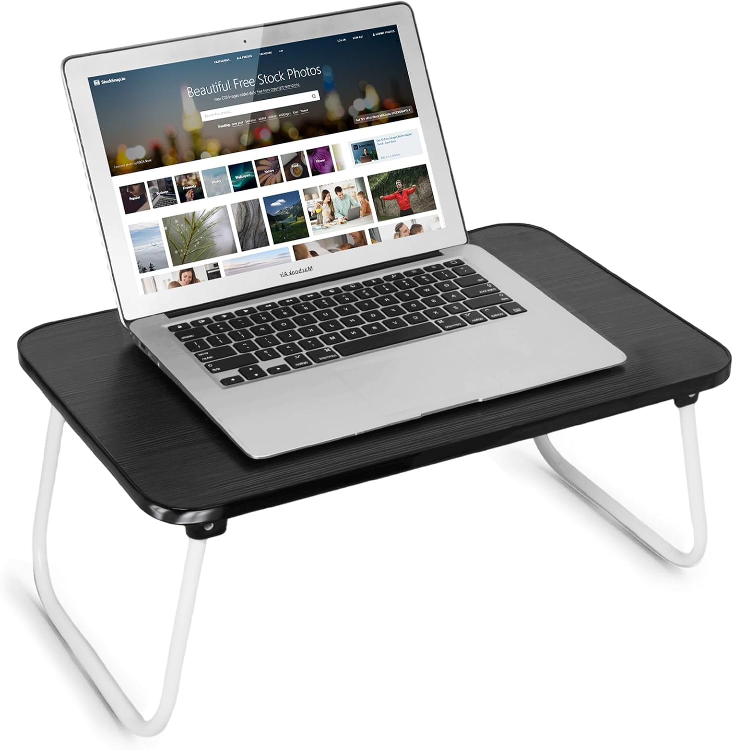 Lap Desks Laptop Tray for Bed or Couch, Breakfast Serving Tray with ...