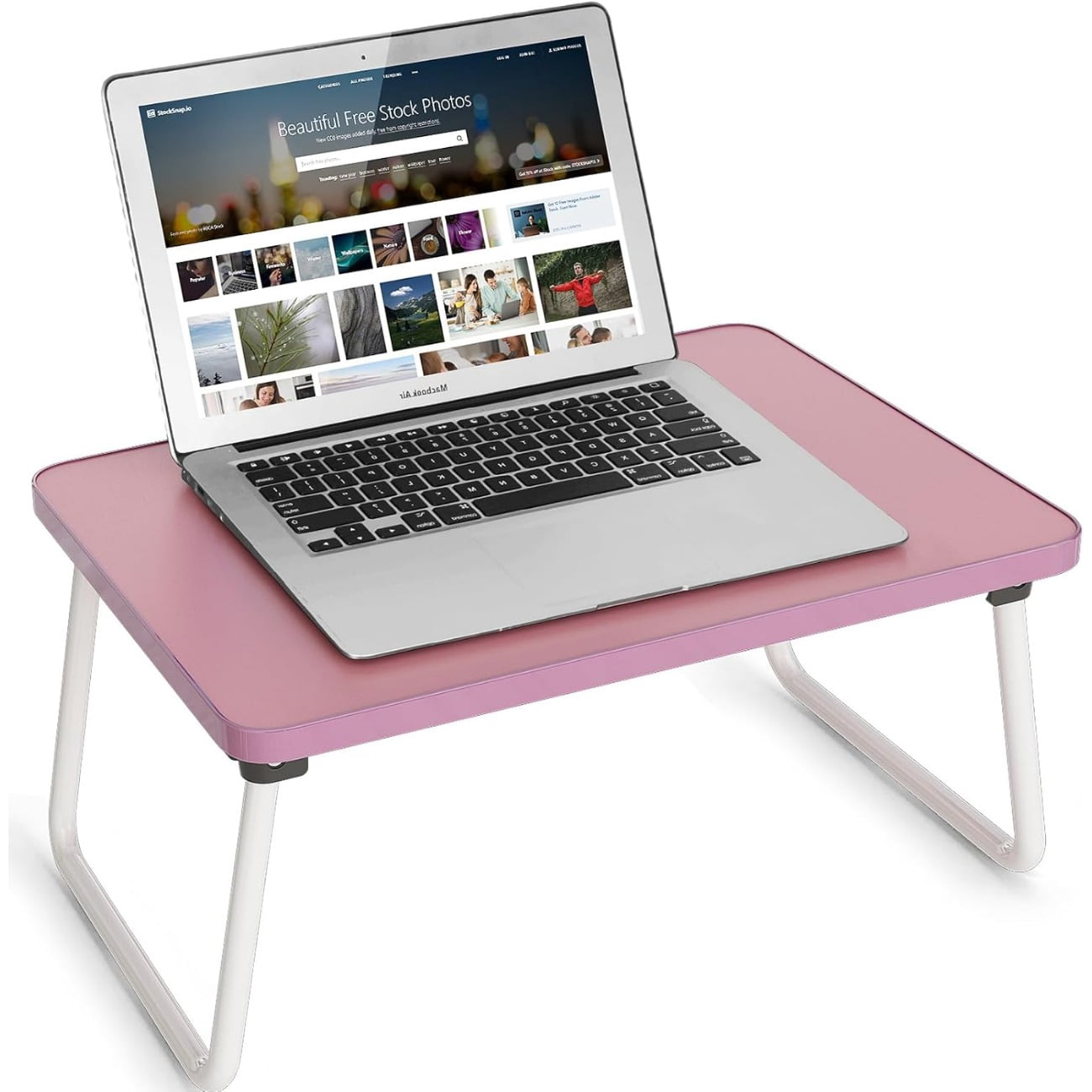 Lap Desks Laptop Tray for Bed or Couch, Breakfast Serving Tray with ...