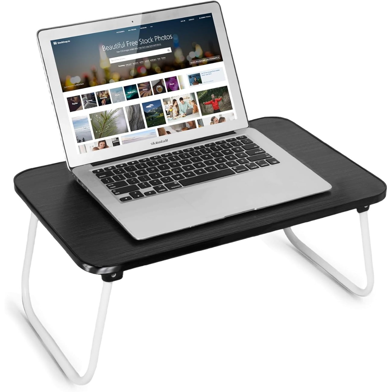 Lap Desks Laptop Tray for Bed or Couch, Breakfast Serving Tray with ...