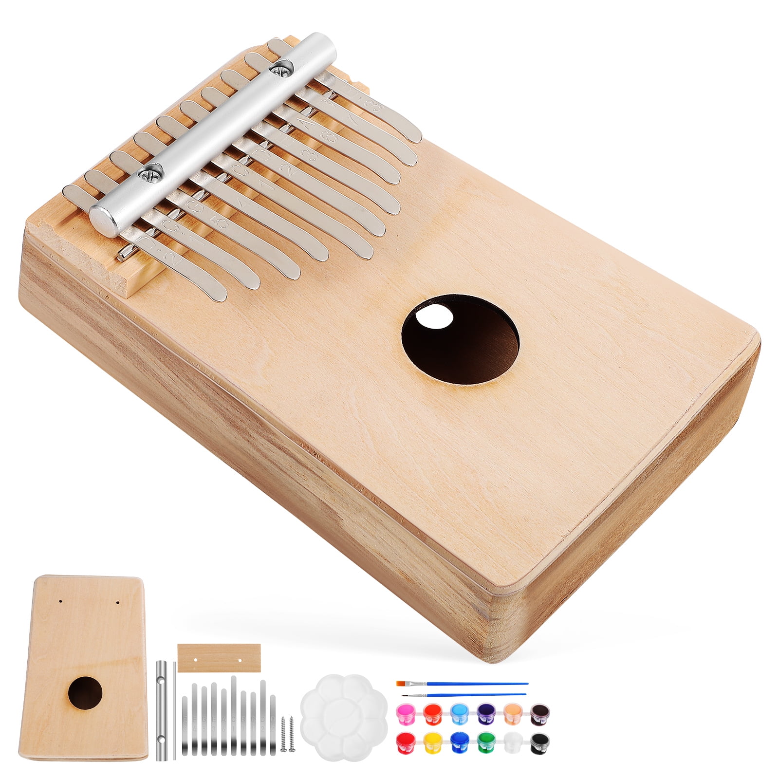 Lap Harp DIY Thumb Piano Musical Instrument Toy Child - Walmart.com