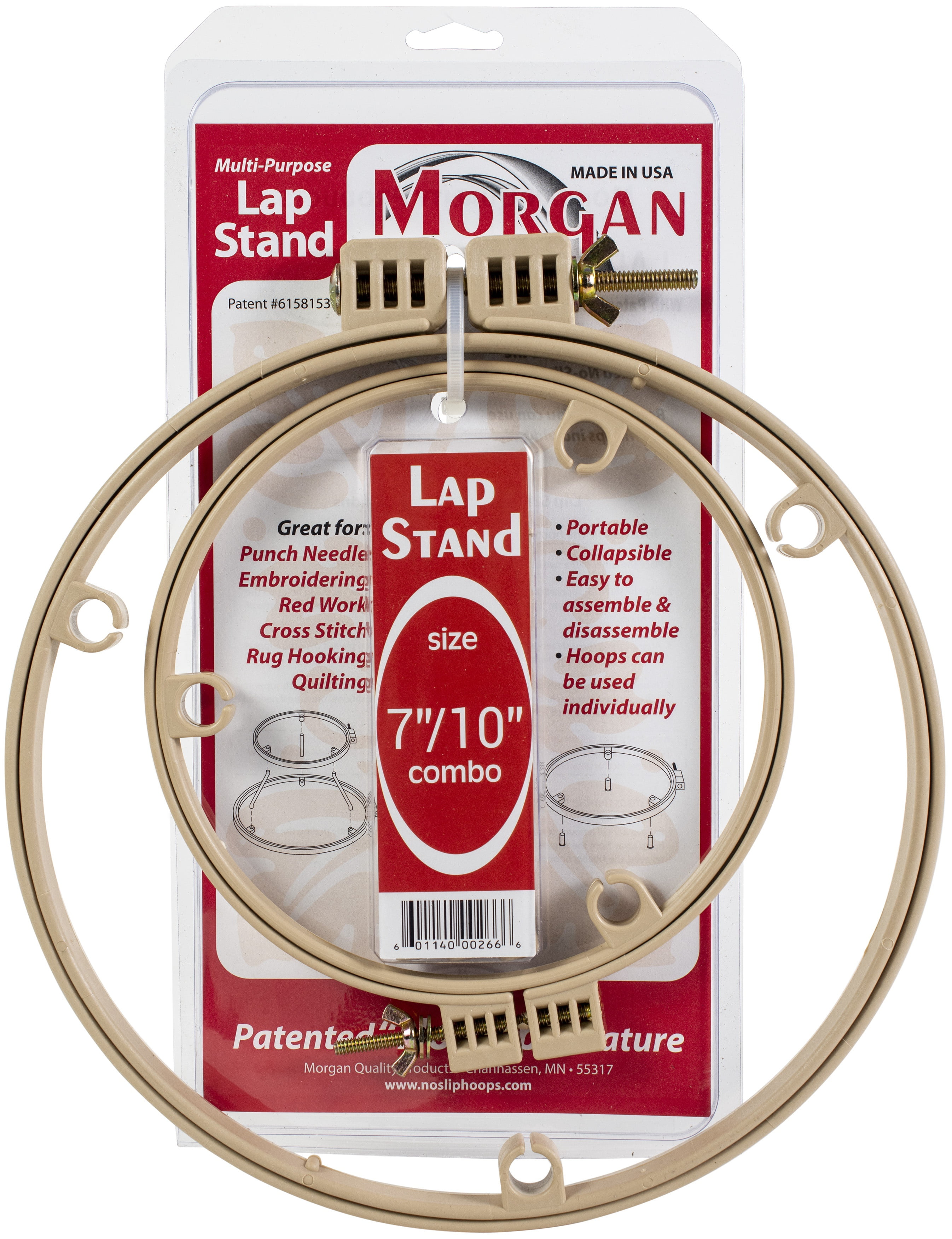 Morgan Portable Craft Lap Stand 7" and 10" Combo - Walmart.com