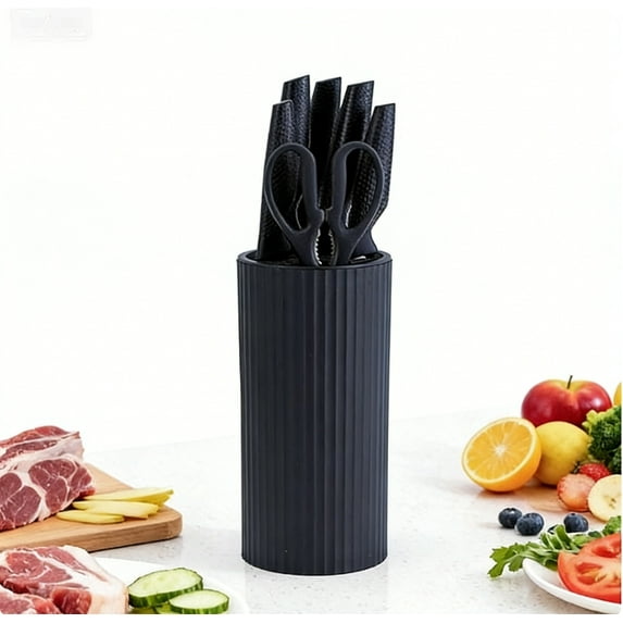LapEasy 7pcs Kitchen Knife Set, Professional Ultra Sharp Chef Knife Set ...