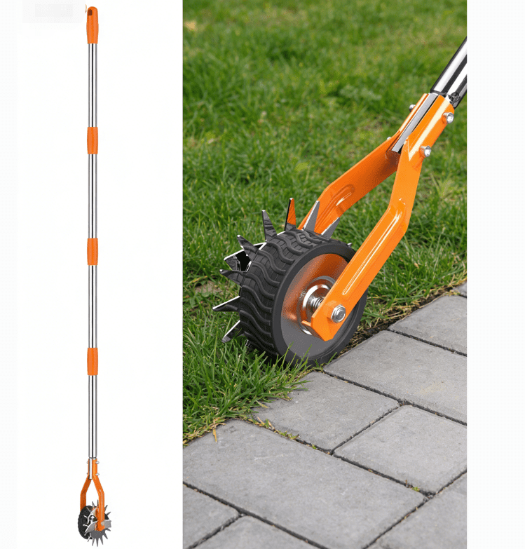 LapEasy Wheel Rotary Edger Lawn Tool, Sidewalk Manual Lawn Edger with ...