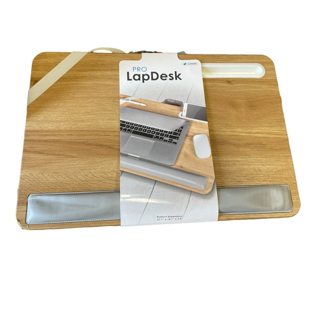 LapGear Pro Lap Desk, Oak Woodgrain - Smooth - Walmart.com