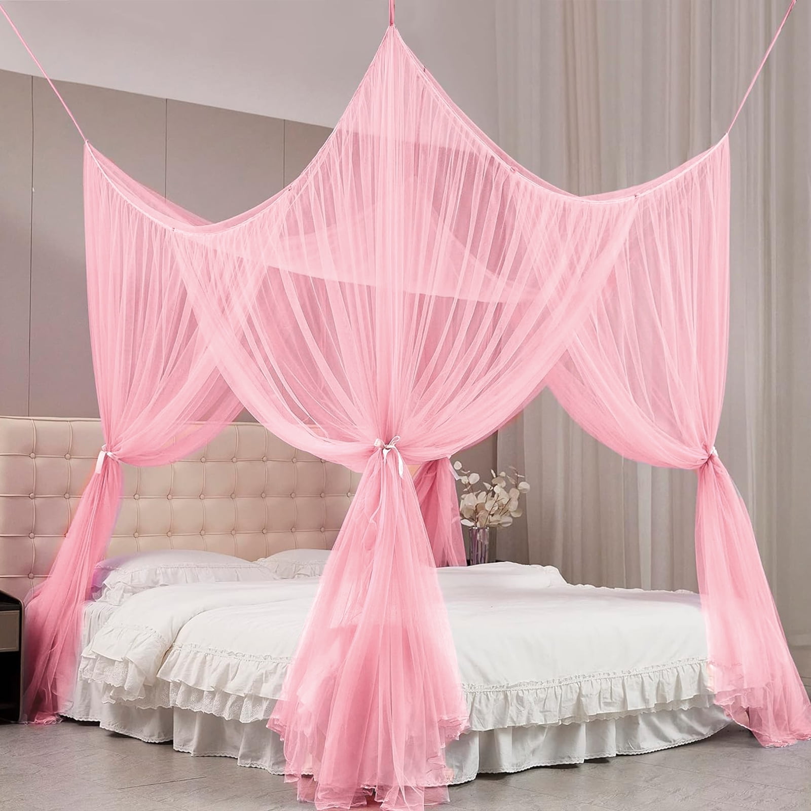 Lapalife Ultra Large Mosquito Netting for Outdoor Indoor, Bed Canopy ...