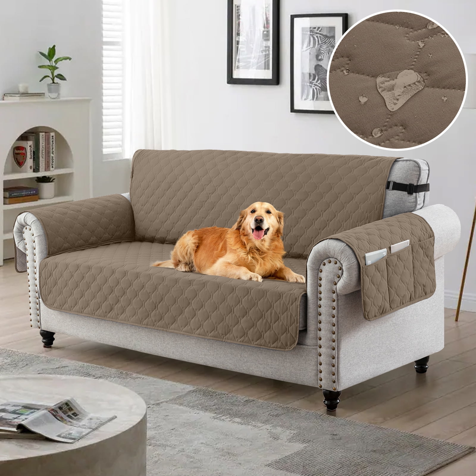 Lapalife Couch Cover for Dogs Washable 100% Waterproof Pet Couch Cover ...