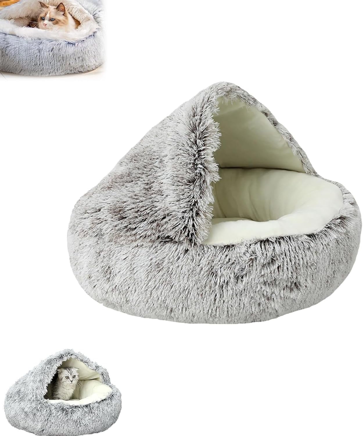 Lapcatz Nest Bed, Lapcatz Bed, Pursnug Cat Bed, Pursnug Cat Cave, Cat ...
