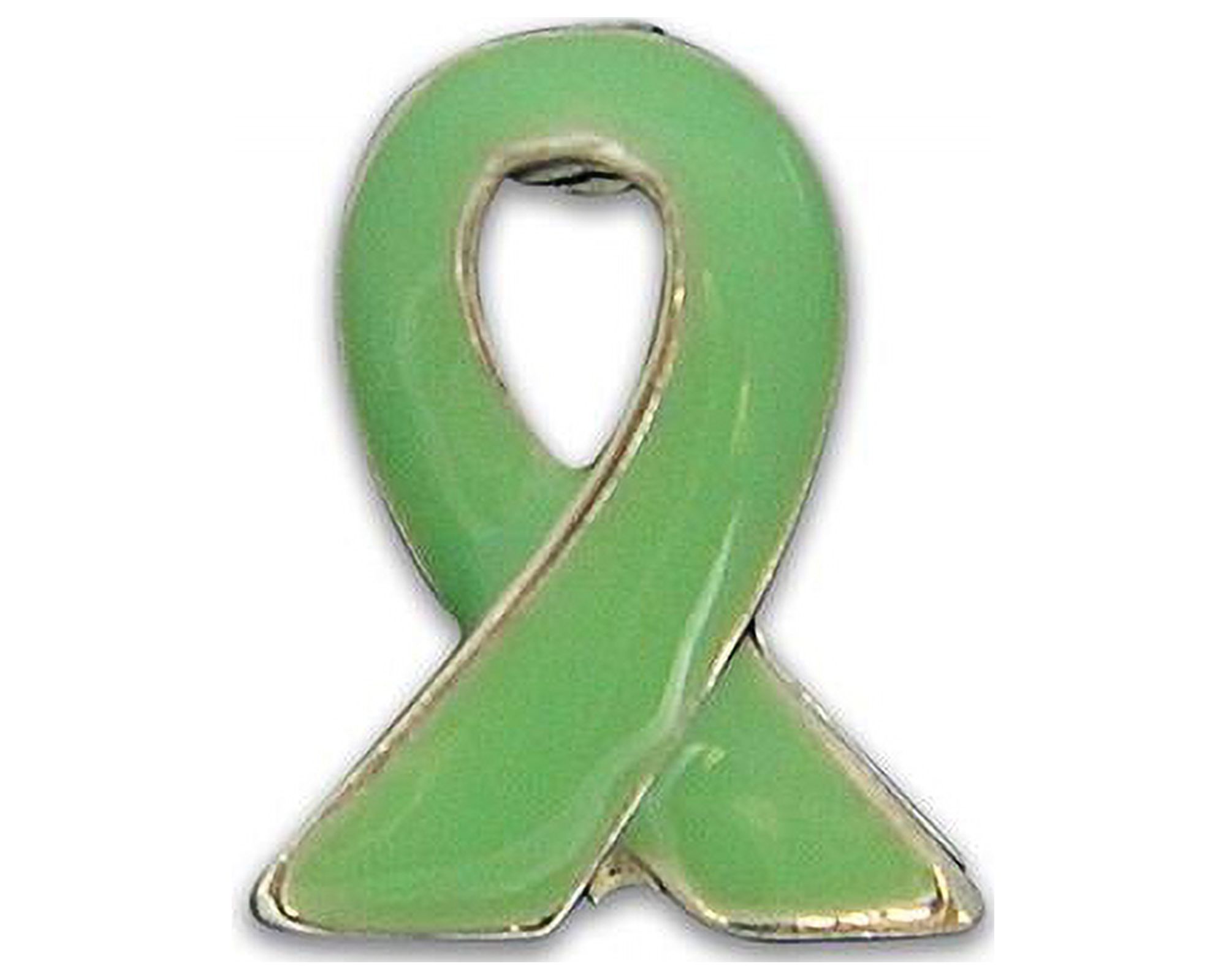 Lapel Light Green Ribbon Pins - Walmart.com