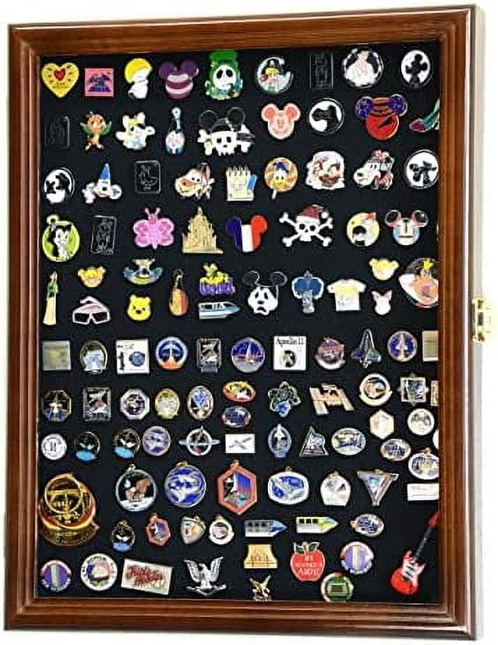 Lapel Pin Pins Display Case Cabinet Wall Rack Holder Disney Hard Rock ...