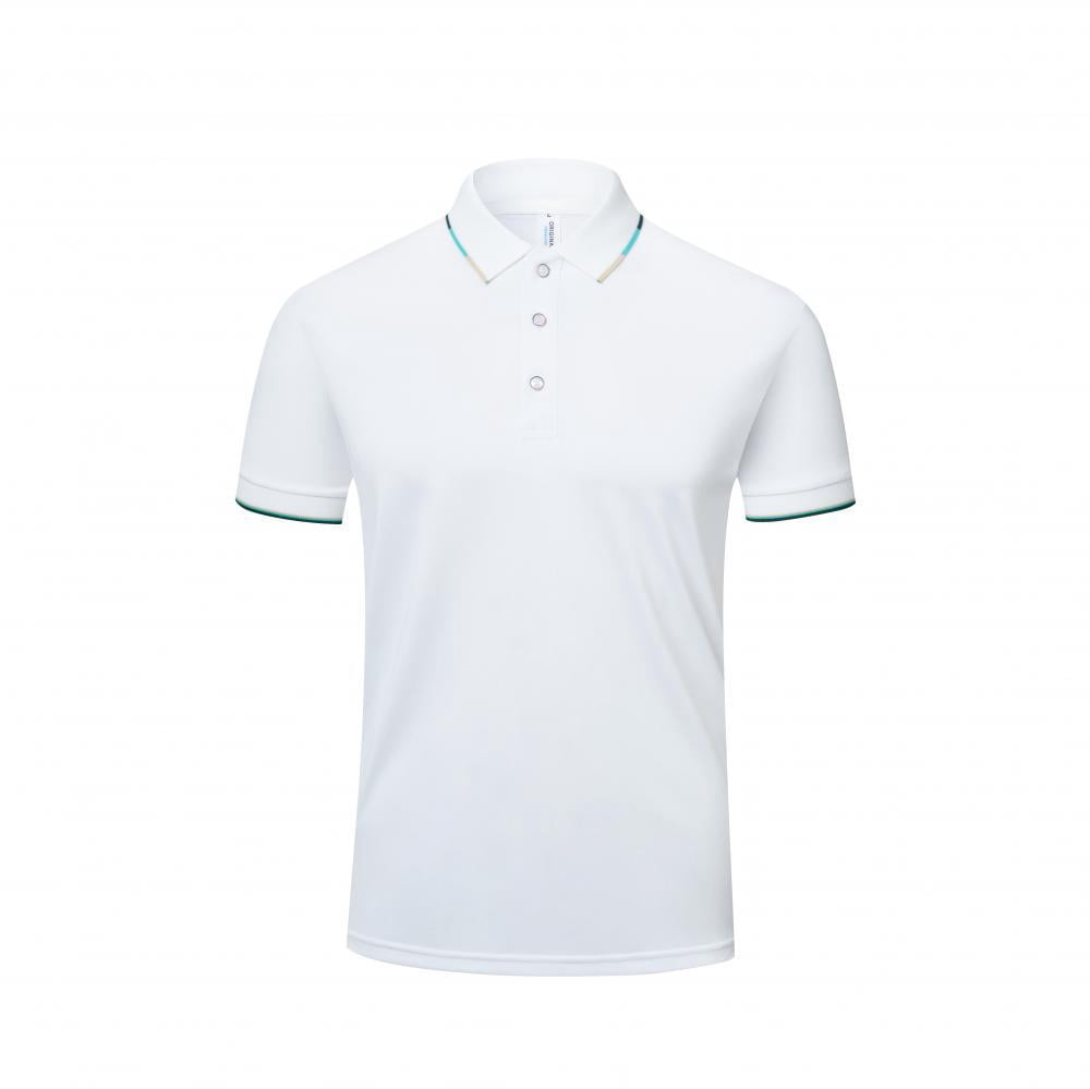 Lapel shirt short sleeve work clothes team summer cultural shirt ...