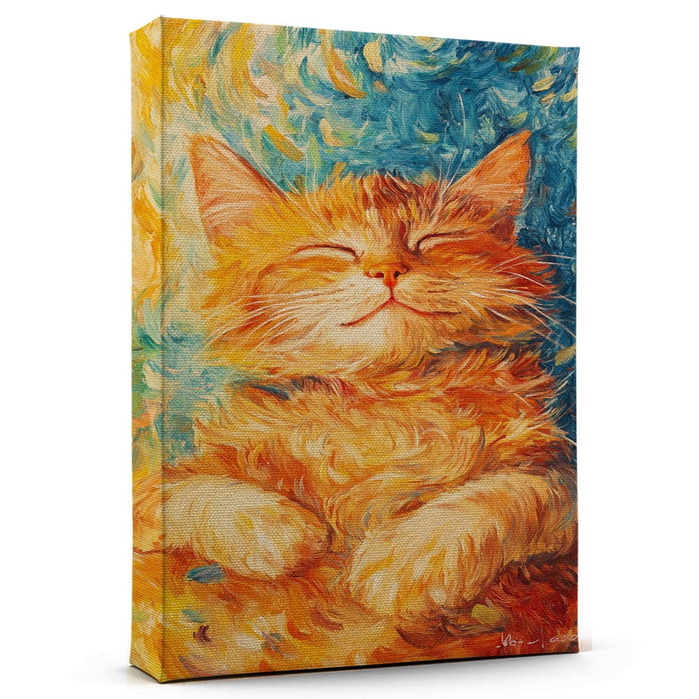 Laperm Cat Cinnamon Canvas, Colorful Laperm Cat Cinnamon Picture Canvas ...