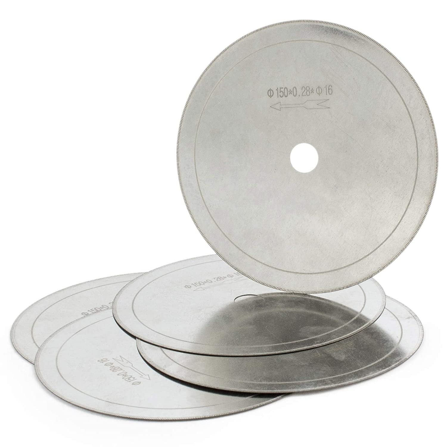 Lapidary Blade, 6 inch Diamond Lapidary Saw Blade, Trim Blades Thin Rim ...