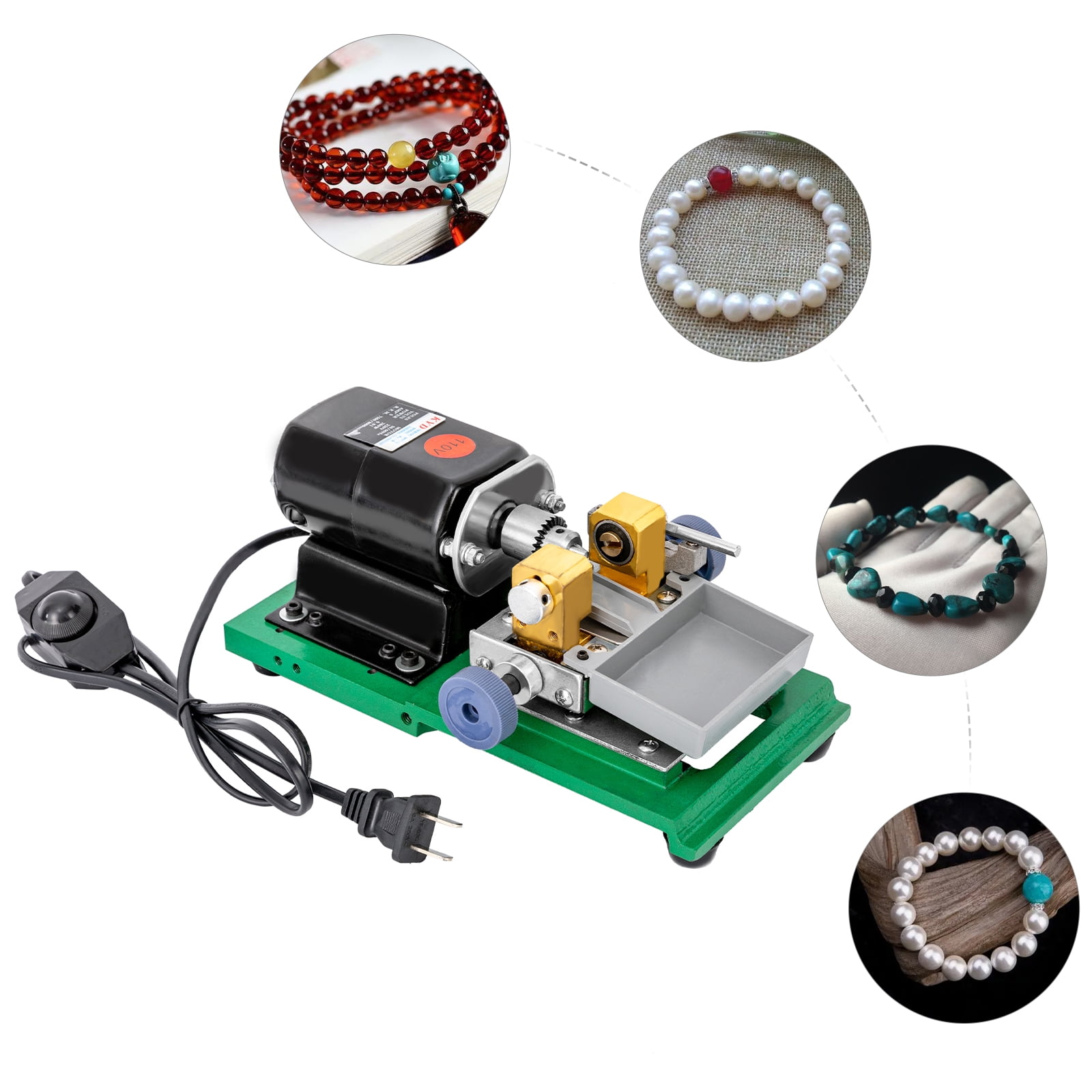 Lapidary Drilling Machine, 280W Power & Water Cooling System, Stone ...