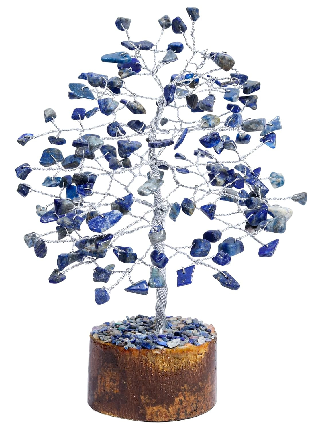 Lapis Lazuli Crystal Tree of Life Handmade Gemstone Tree Chakra Tree of ...