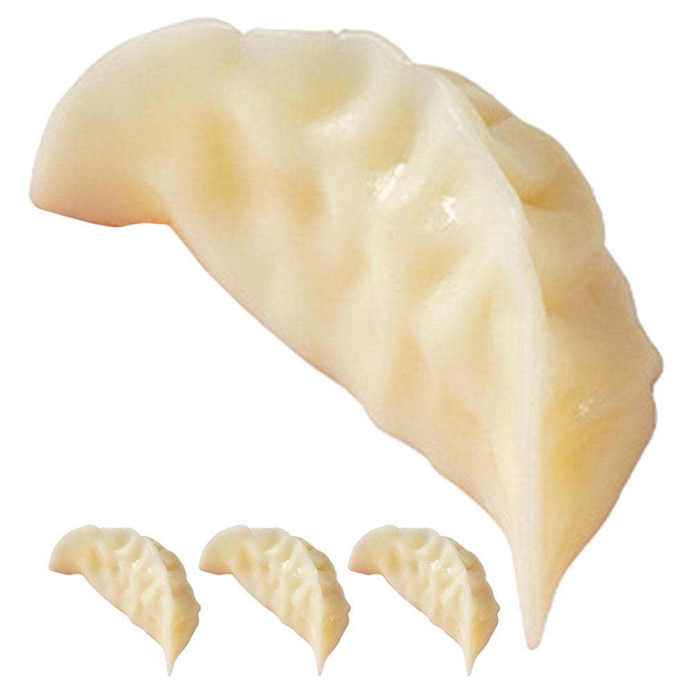 Lapsitude 4pcs Artificial Dumpling Model Photography Prop Restaurant ...
