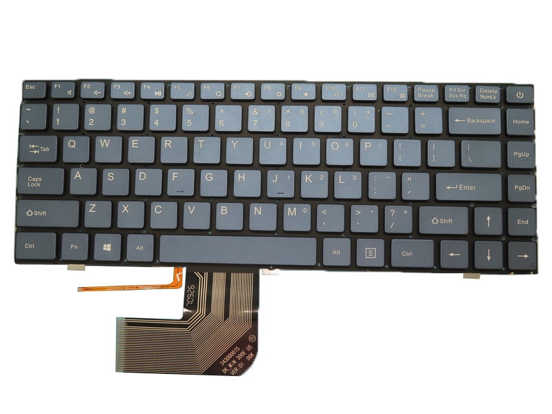 Laptop Backlit Blue Keyboard For Jumper X4 DK_MIN 300E 343000075 ...