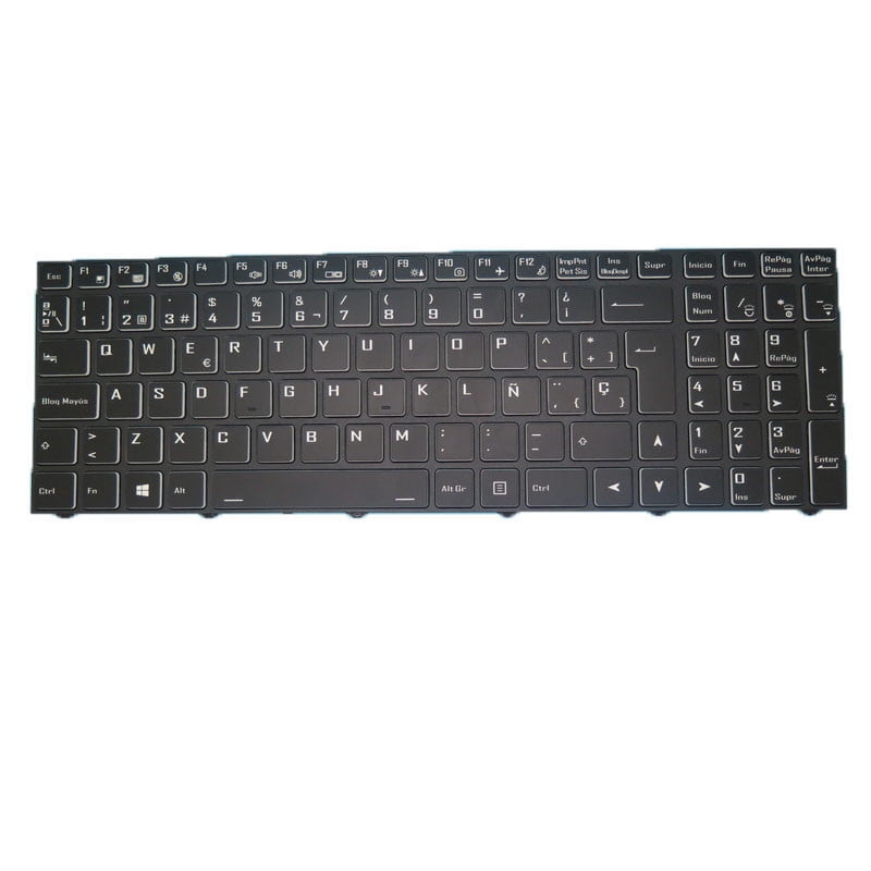 Laptop Backlit Keyboard For CLEVO PD50PNT1 PD51PNT1 PD50PNN1 PD51PNN1 ...