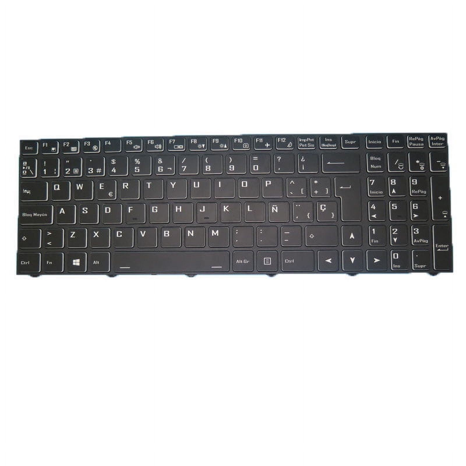 Laptop Backlit Keyboard For CLEVO (PD70PNT1 PD71PNT1 PD70PNN1 PD71PNN1 ...