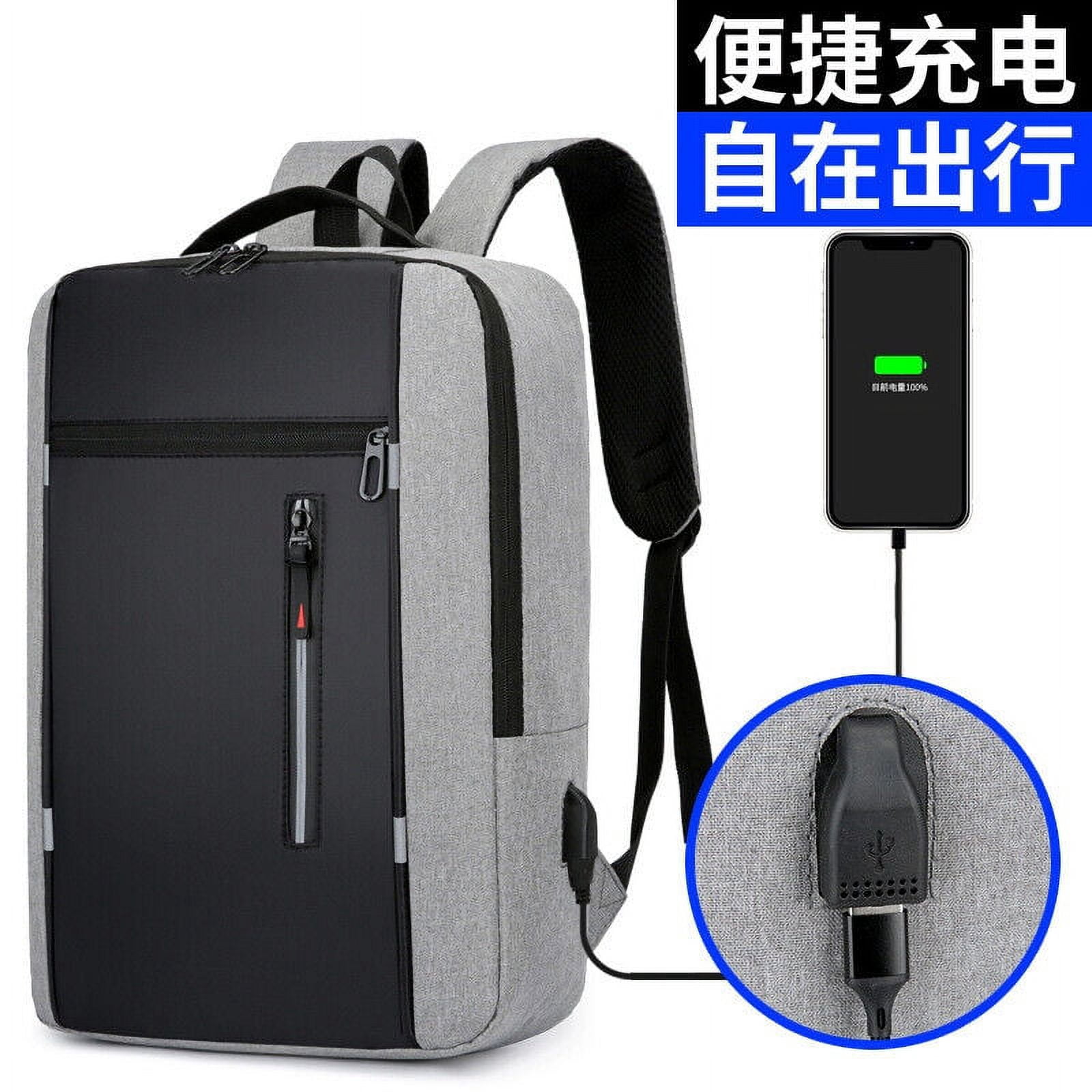 Laptop Backpack Large Computer Backpack with USB Charging Port Water-26 ...