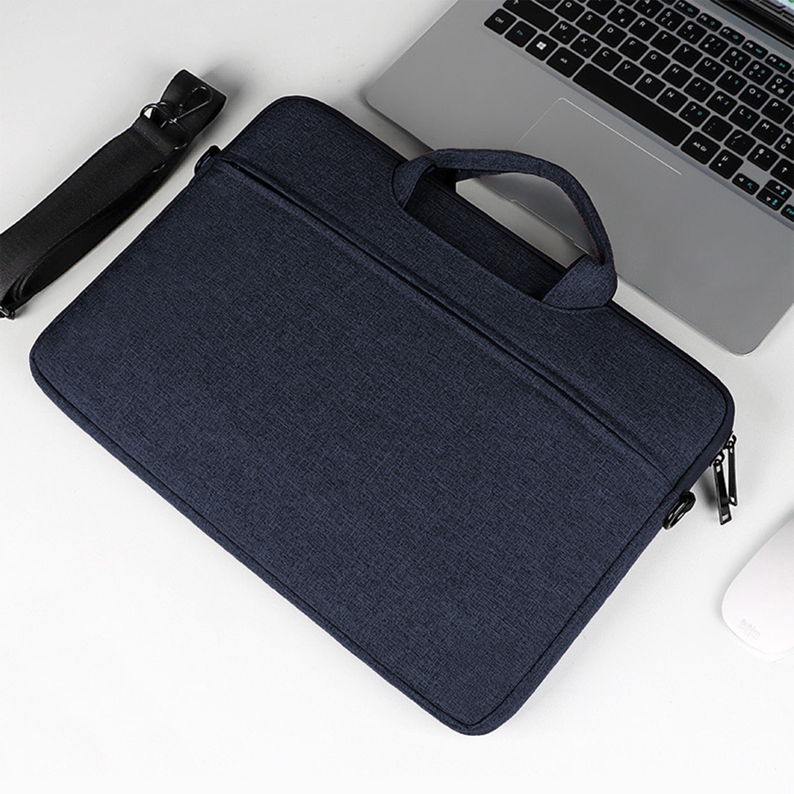 Laptop Bag 15.6 Inch, Waterproof Computer Case with Velvet Lining and ...