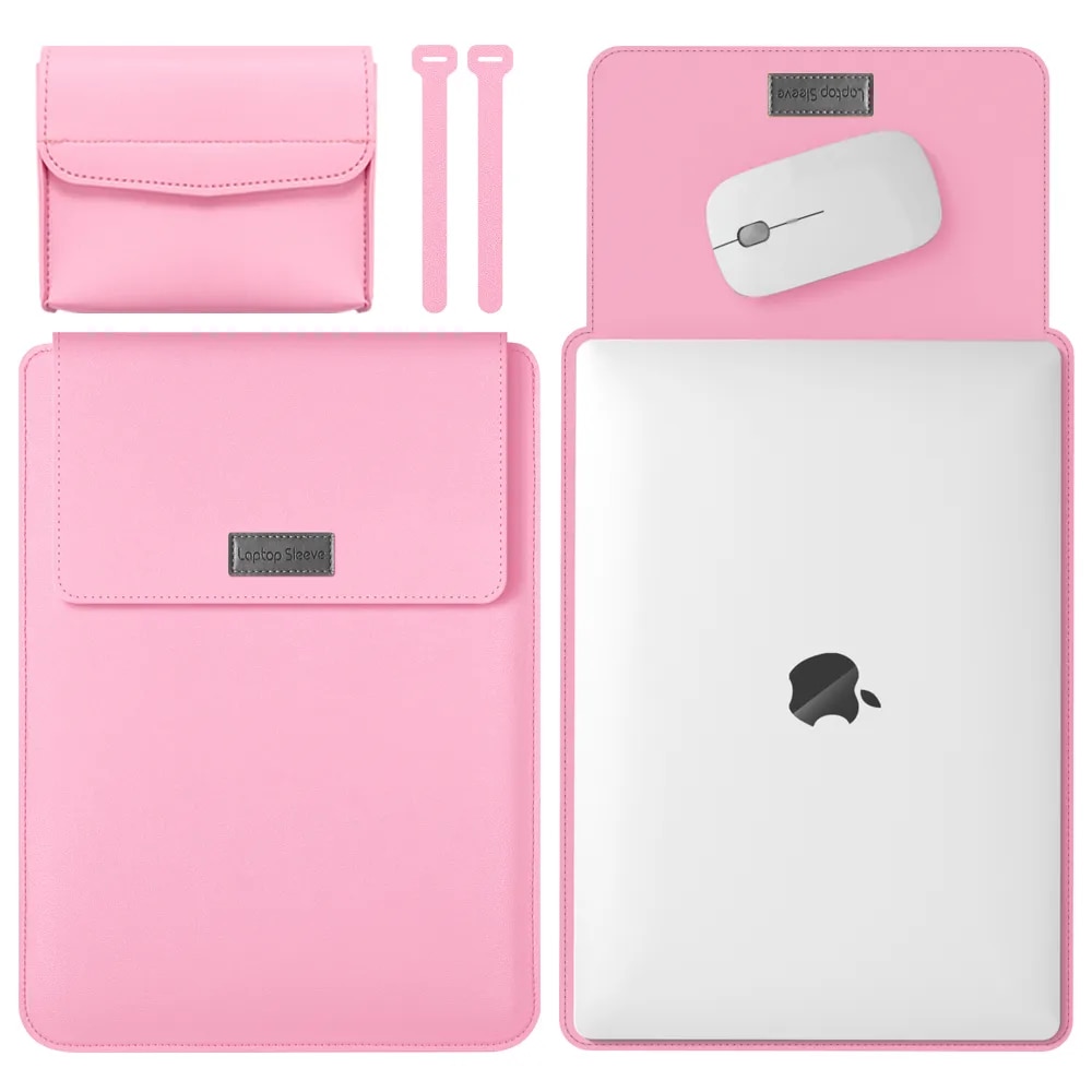 Laptop Bag For 2022 2021 Huawei Matebook 16 D14 D15 14S 13S PU Leather ...