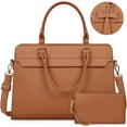 Laptop Bag For Women 15 6 Inch Leather Laptop Tote Bag Large Computer