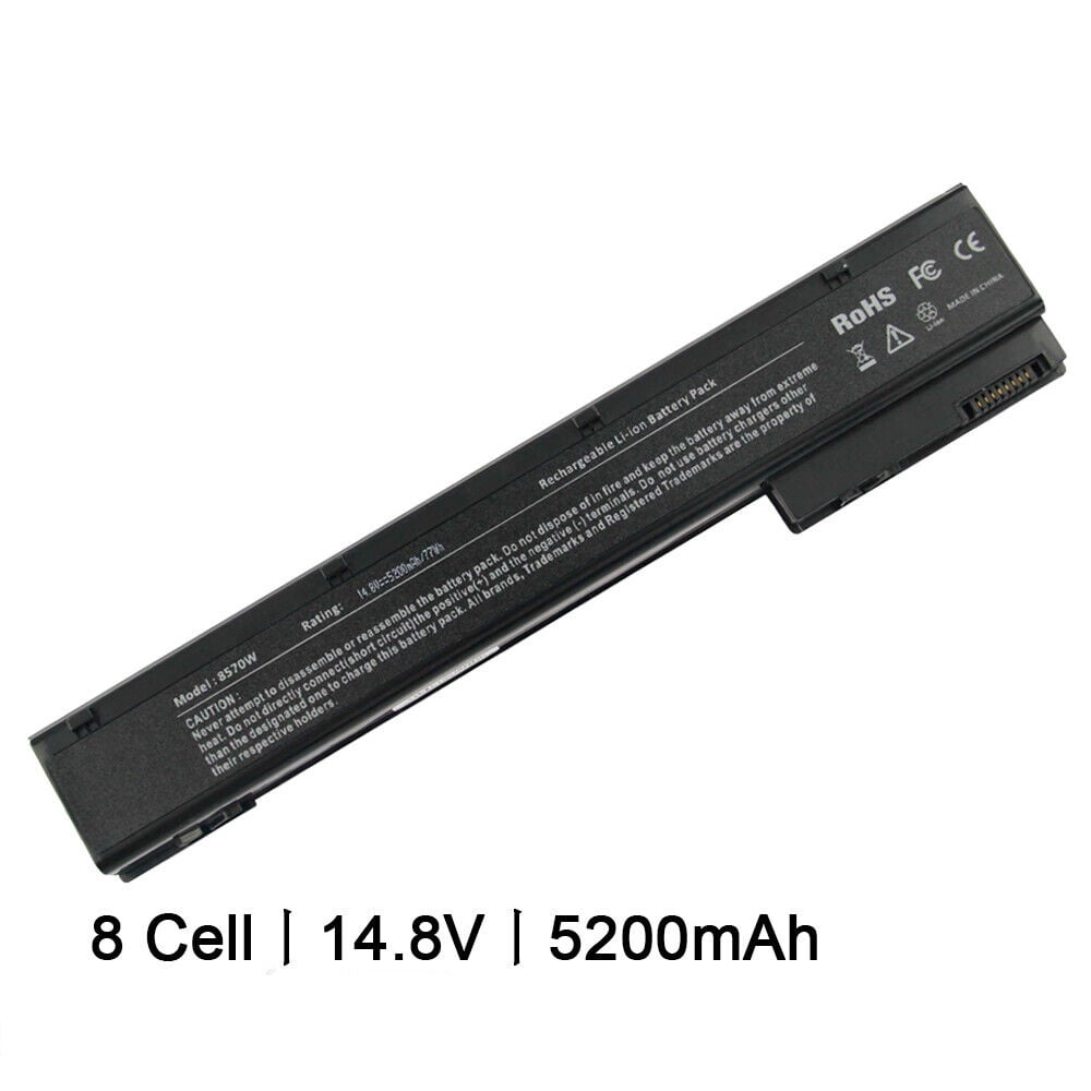 Laptop Battery For HP EliteBook 8770w Mobile Workstation PC - Walmart.com
