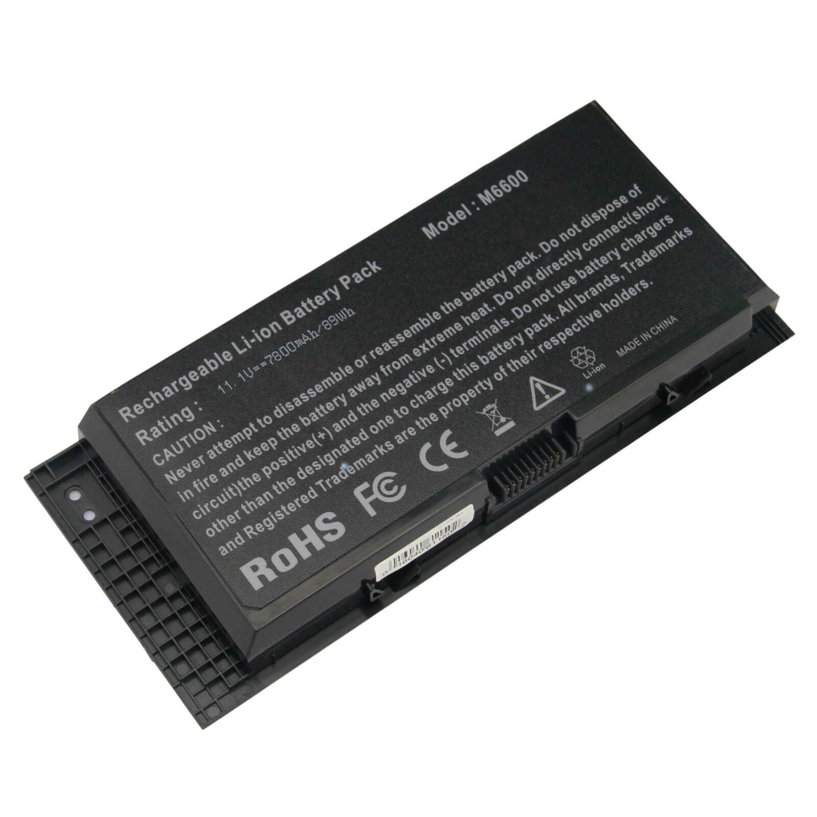Laptop Battery for Dell Precision M4600 M4700 M4800 M6600 M6700 M50 ...