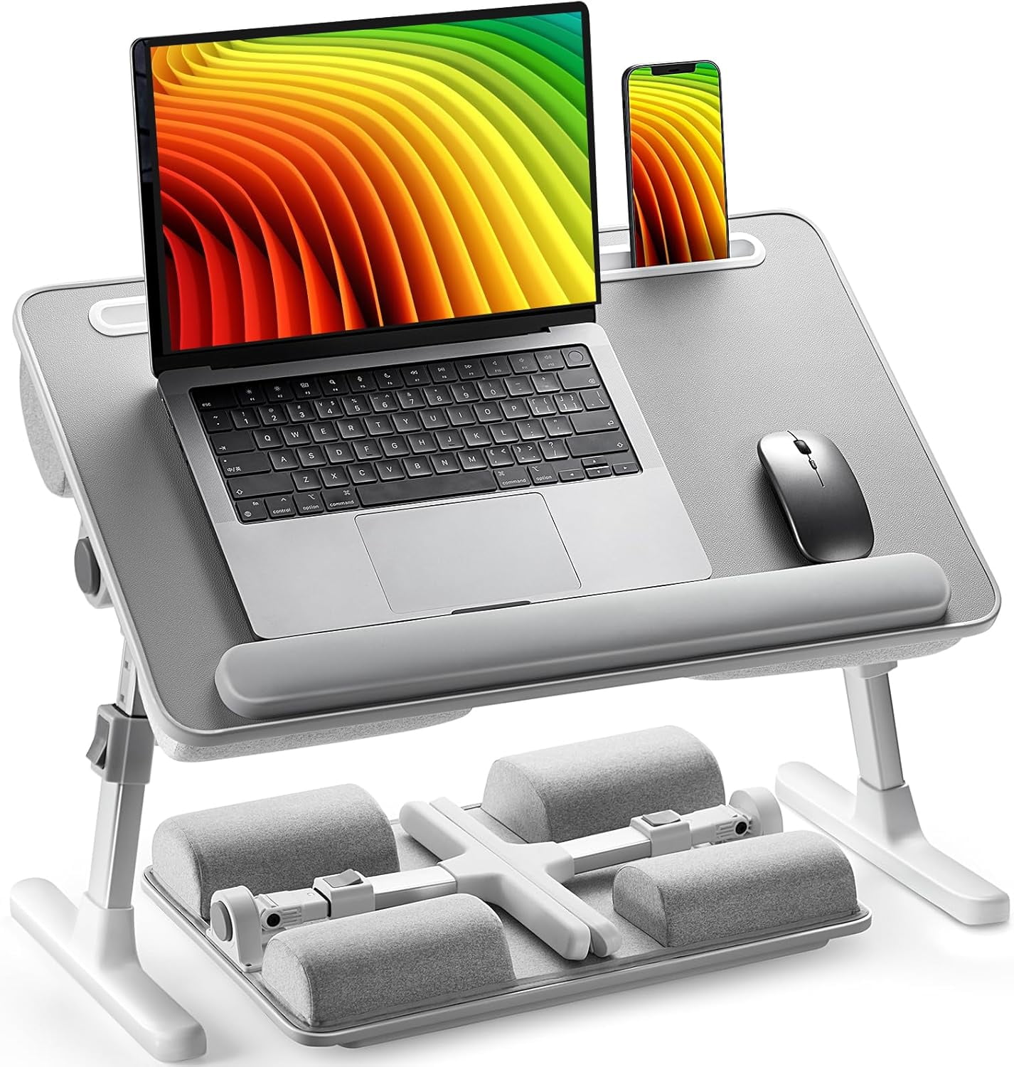 Laptop Bed Desk, Computer Lap Tray for Couch Sofa Floor, Foldable Table ...
