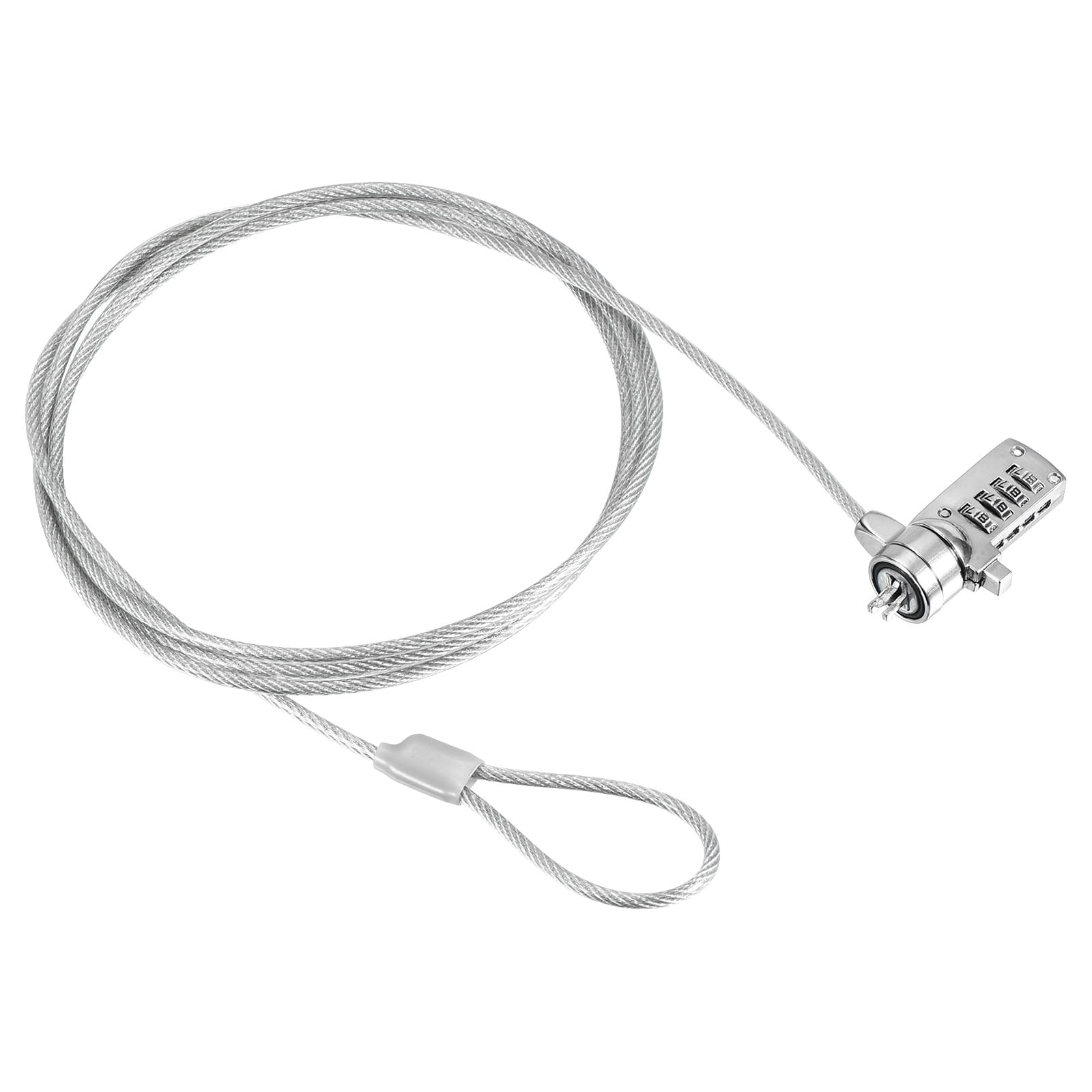 Laptop Cable Lock 6 Ft Security Cable Combination Lock for PC Computer ...